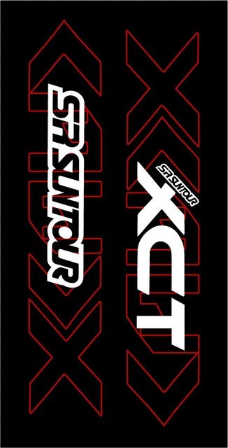 SR SUNTOUR XCT Fork Decals XCT 28 (2016) Fork NOT included £10.00 ...