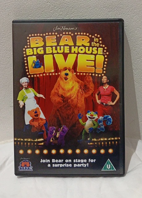 Bear In The Big Blue House Live Tour Dvd 2003 £25 00 Picclick Uk