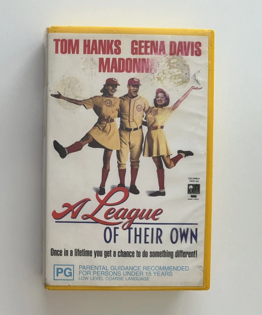 A LEAGUE OF Their Own [VHS] Columbia Tristar Big Box Ex-Rental Video ...