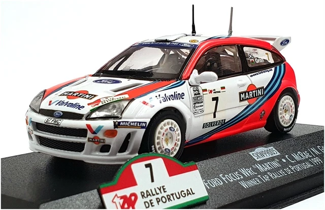 SKID 1/43 SCALE SKW99005 - Ford Focus WRC 1st Portugal Rally 1999 #7 ...