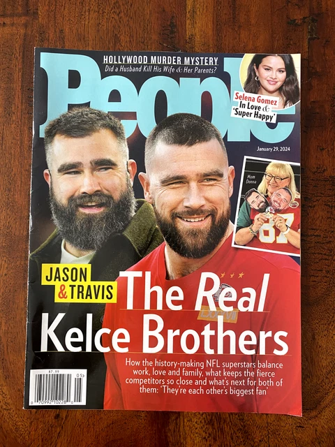 JANUARY 29, 2024 People The Real Kelce Brothers Magazine NEWS STAND $40 ...