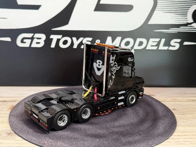 WSI 1:50 SCALE 04-2195 Scania 4 Torpedo Topline 6X2 Tag Axle Premium ...