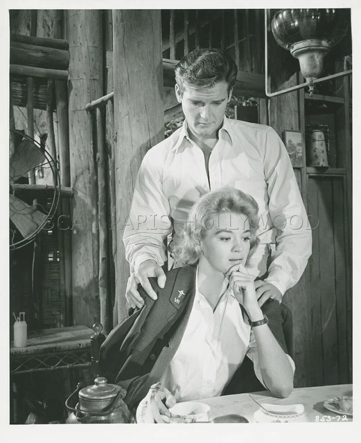 ANGIE DICKINSON ROGER Moore The Sins Of Rachel Fall 1961 Original Photo ...