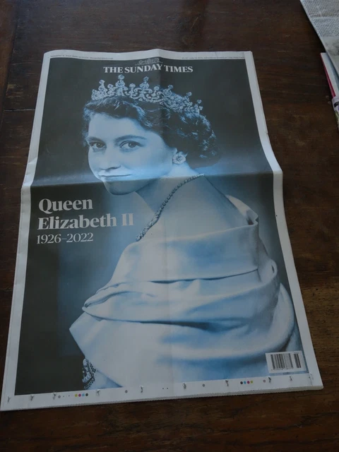 THE SUNDAY TIMES 11 September 2022 Queen Elizabeth II Supplements ...
