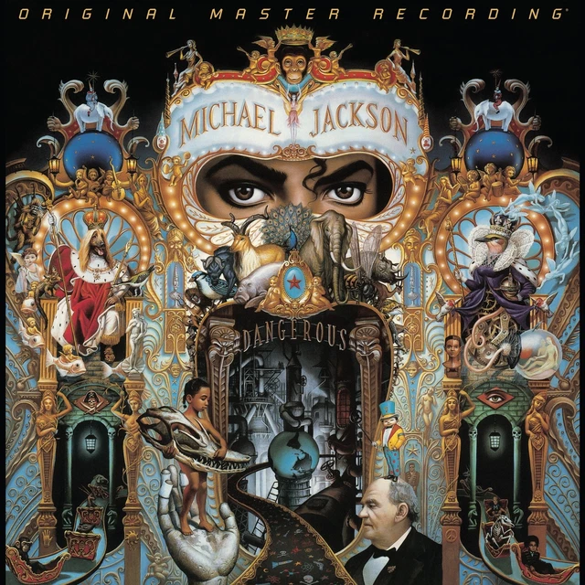 MICHAEL JACKSON - Dangerous (MFSL2-571/180g/33RPM/2xLP) Nuovo Vinile ...