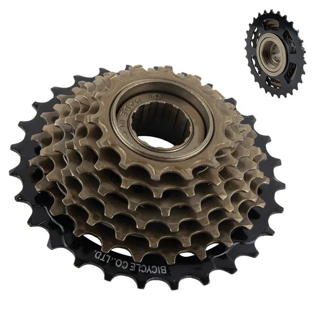 THREAD TYPE SPROCKET for MTB Bikes 7 Speed 14 28T Full Steel ...