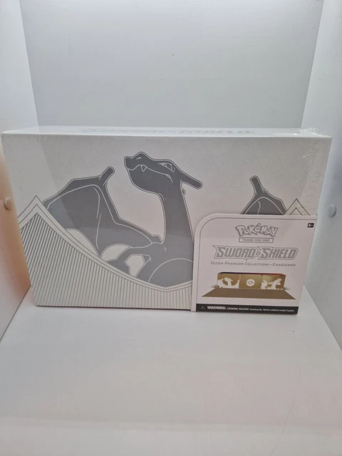 POKEMON TCG SWORD and Shield Charizard Ultra Premium Collection Box ...