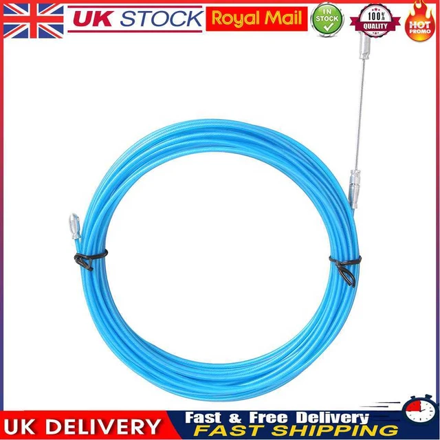 ELECTRIC CABLE PULLER Guide Device Fish Tape Reel Conduit Ducting ...