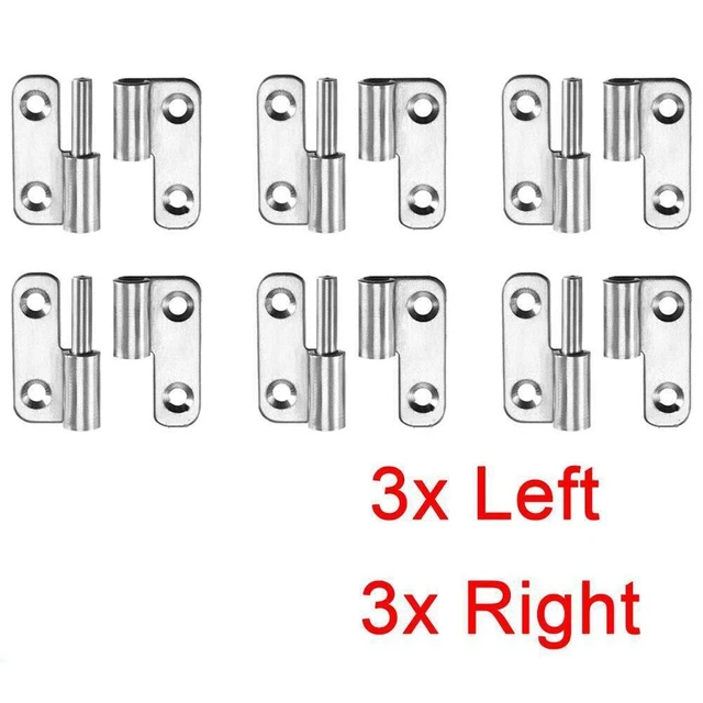 LOT DE 2 charni res m talliques fiables et durables 80 degr s pour ...