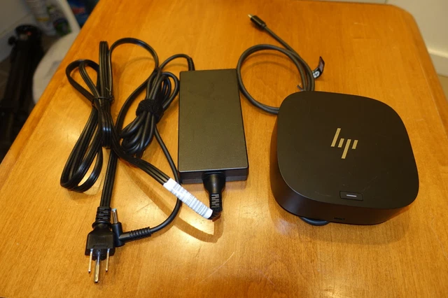 HP THUNDERBOLT USB-C G5 DOCKING STATION w Combo Cable AC Adapter HSN ...