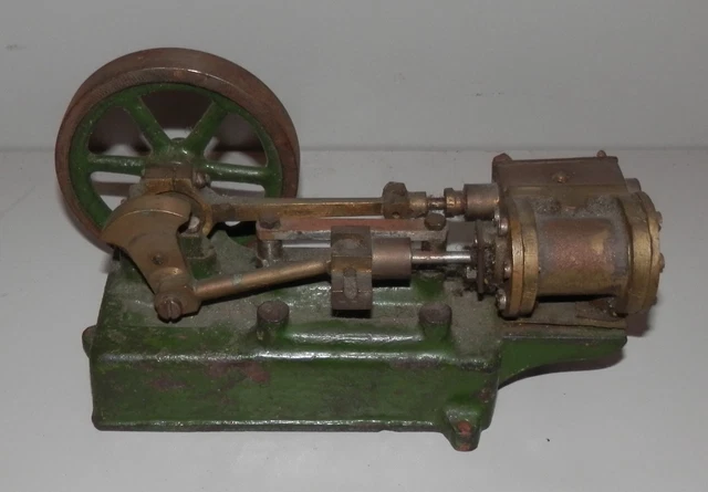 🌎 VERY RARE Stuart Progress Horizontal Slide Valve Live Steam Engine ...