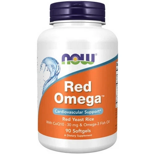 RED OMEGA 90 Softgels By Now Foods £14.21 - PicClick UK