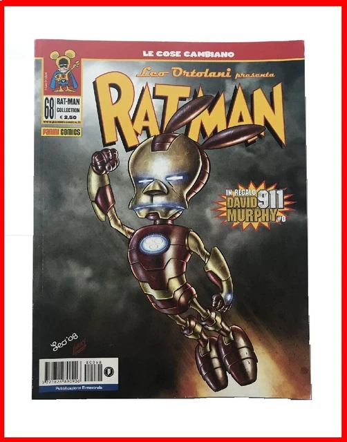 RAT MAN COLLECTION 68 ratman fumetto leo ortolani prima edizione panini ...