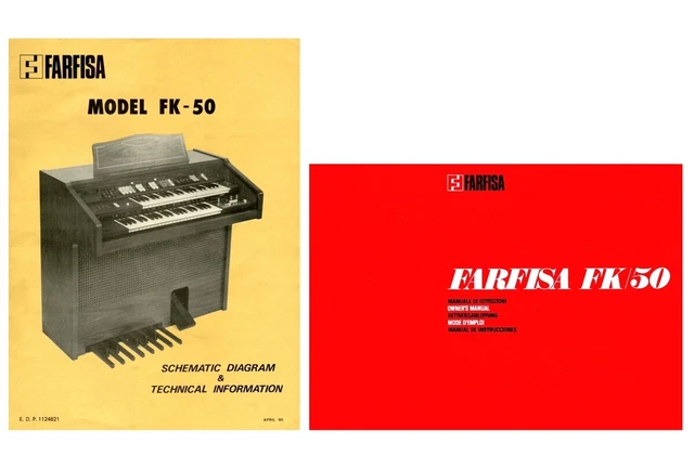 FARFISA FK50 SERVICE Manual repair Schematic Diagrams Schaltplan Schema ...