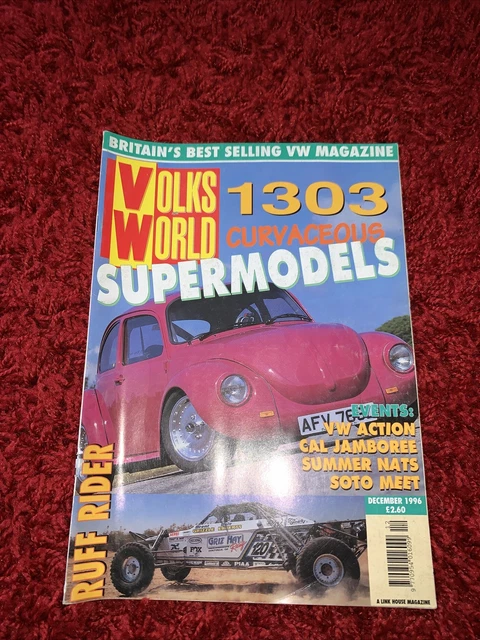 VOLKSWORLD VW CAR magazine cal look Beetle Bug Camper Bus December 96 £ ...