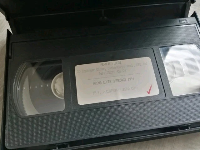 2 X ARENA ESSEX VHS. 1991 Arena V Coventry (BSPA Cup). 1990 Arena V ...