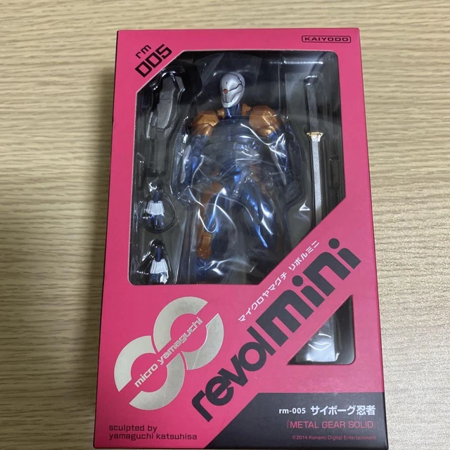 REVOLTECH YAMAGUCHI REVOL Mini Cyborg Ninja figure Metal Gear Solid ...