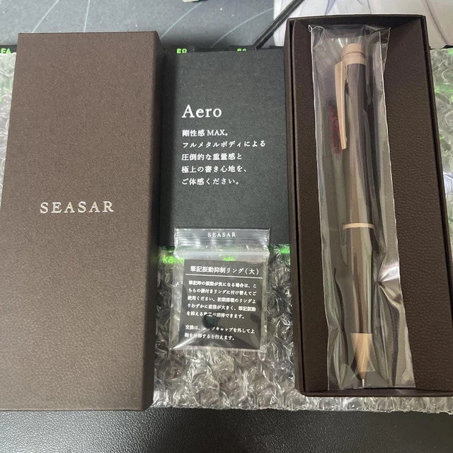 AERO RIGIDITY MAX Mechanical Pen Black Seasar £139.30 - PicClick UK