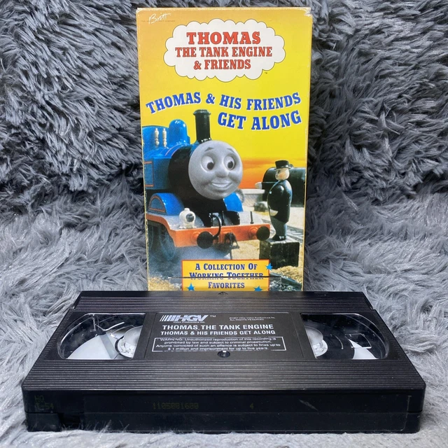 THOMAS THE TANK Engine & Friends Thomas & His Friends Get Along VHS 1998 Train £22.33 - PicClick UK