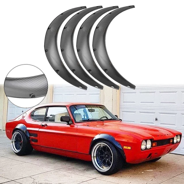 CARBON FENDER FLARES Wide Body Kit Wheel Arches Durable For Ford Capri ...