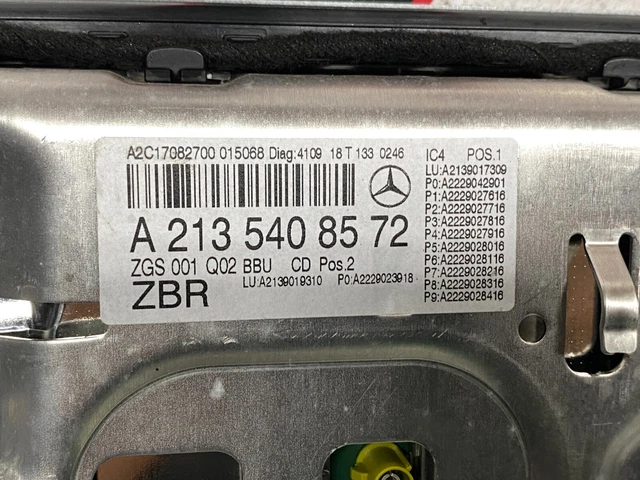 GENUINE MERCEDES BENZ W213 E Class Virtual Cockpit + Display Screen ...