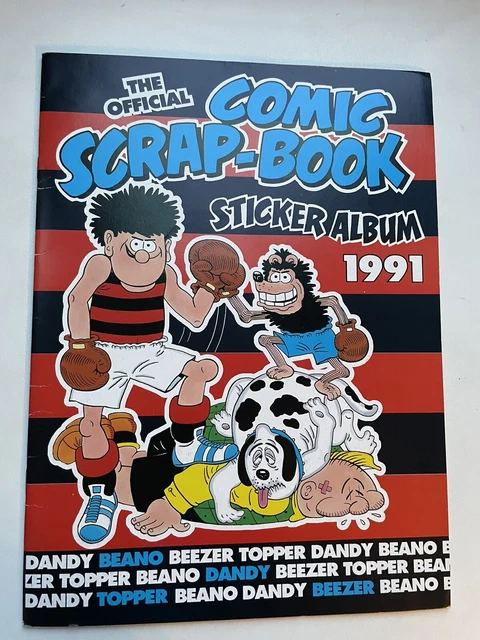 BEANO DANDY BEEZER Topper Comic Sticker Album 1991 - Merlin - Part ...