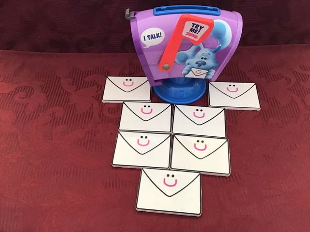 BLUES CLUES YOU Mail Time Talking Mailbox 2020 Toy, Tested WORKS w/ 7 ...