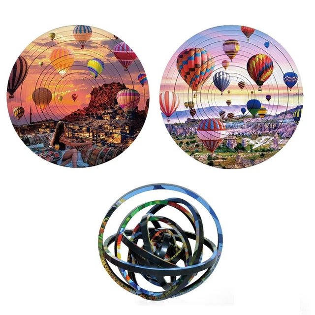 360 DEGREE DIMENSIONAL Rotation -Sided Circular Puzzle Toy Rotating Puzzle3430 £7.88 - PicClick UK