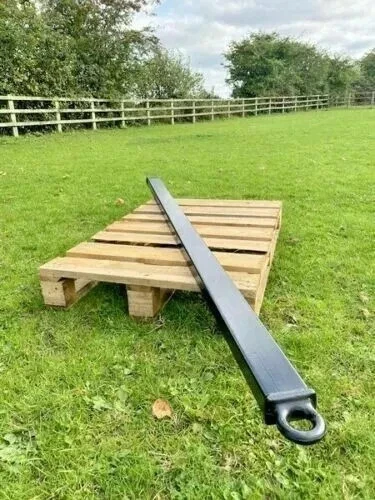 TOW POLE HEAVY DUTY 9.6TON HGV Truck Recovery Towing Bar Army Tractor ...