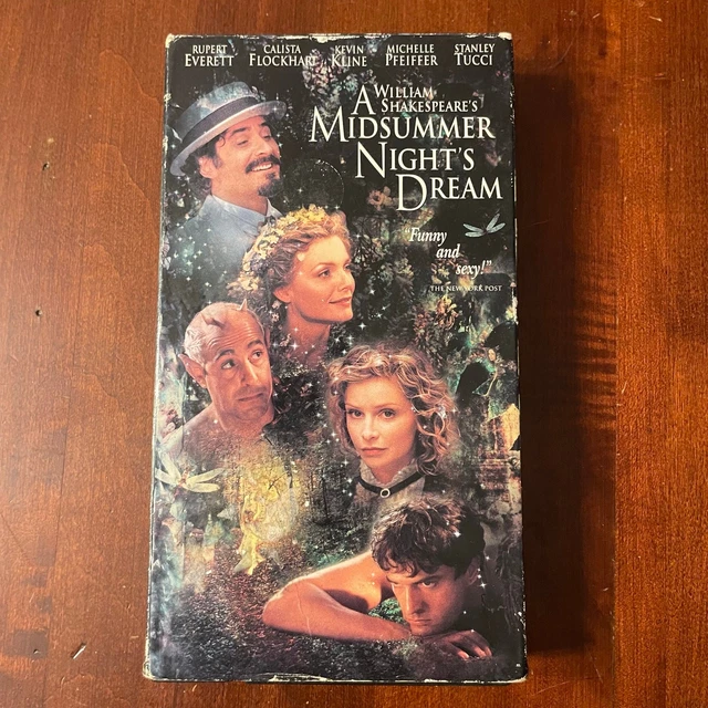 A MIDSUMMER NIGHTS Dream (VHS, 1999) William Shakespeare £3.65 ...