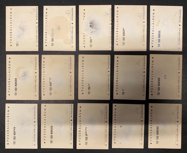 SICKER - FUSSBALL Album Bundesliga 1963/64 - TSV 1860 München ...