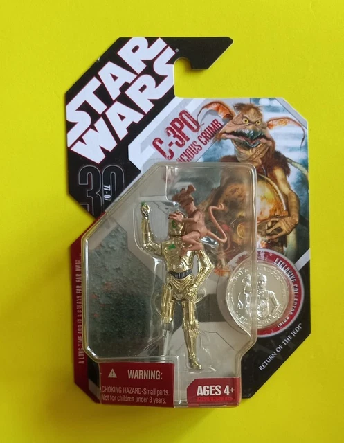 STAR WARS ROTJ Jabbas Palace C-3Po & Salacious Crumb Figure New Sealed Moc C3Po £29.75 - PicClick UK
