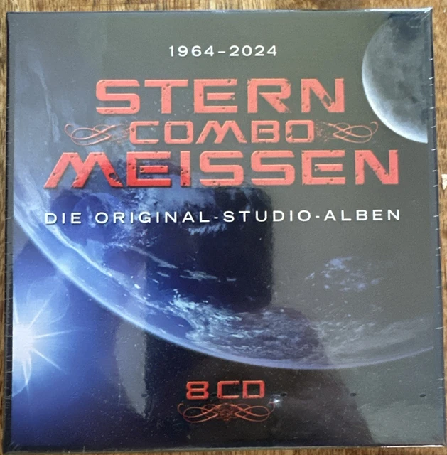 STERN COMBO MEISSEN Original Studio Alben 8CD Box AMIGA 1964-2024 * NEU ...
