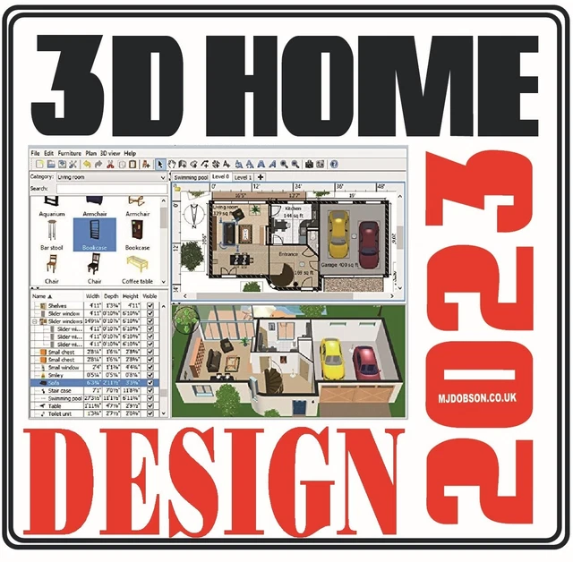 HOME DESIGN 3D Floor Plans Layouts 2023 Home Design Suite Pro Room ...