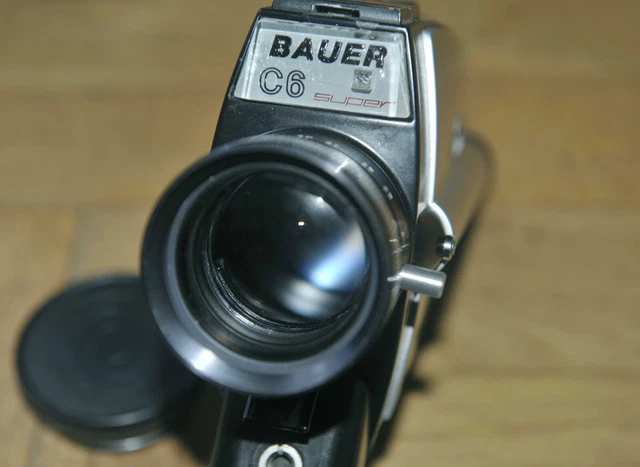 CAMÉRA S/8 MUETTE BAUER C6 Super av. sacoche + chargeur S/8 EUR 39,00 ...