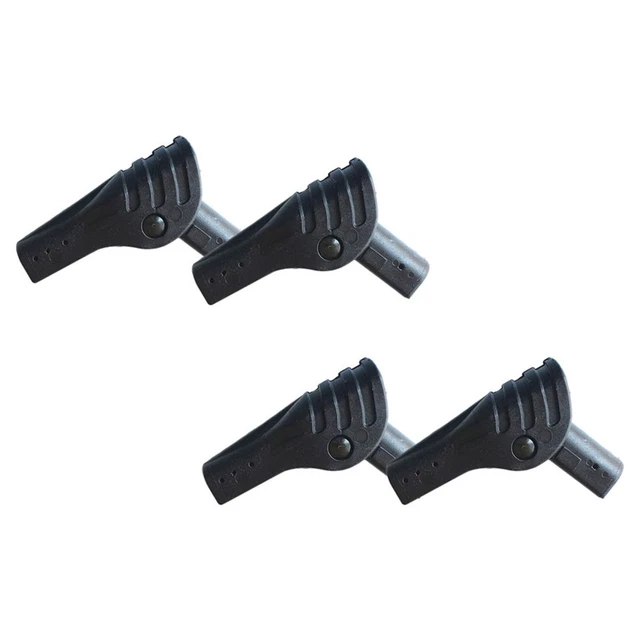4 PCS FOLDING Joint Tent Support Rod Adapter Outdoor Travel Camping ...