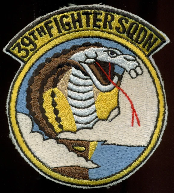 USAF 39TH FIGHTER Squadron Patch CT4 EUR 16,55 - PicClick FR