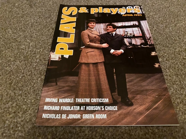 PLAYS AND PLAYERS Magazine 1982 Avril Penelope Keith Trevor Peacock ...