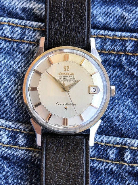 OMEGA AUTOMATIC CONSTELLATION Pie Pan Cal 561 Ref 168.005 Rare Watch Vintage EUR 2.690,00 ...