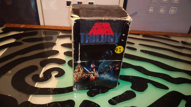 STAR WARS TRILOGY VHS Box Set Poor Condition $33.00 - PicClick CA