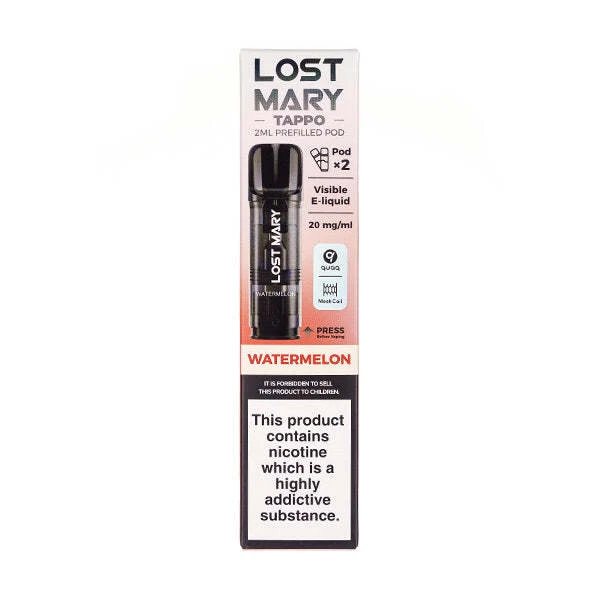 LOST MARY WATERMELON Tappo Prefilled Pods (20mg) | Pack of 2 Pods £3.95 ...