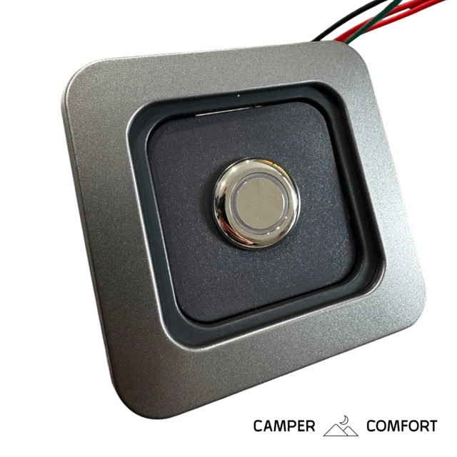 CAMPERVAN 12V LED Touch Dimmer Light Switch in C-Line Frame Motorhome ...