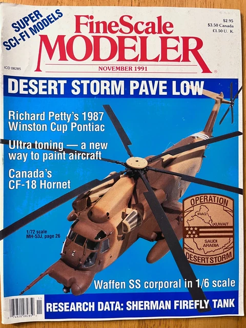 NOVEMBER 1991 FINE Scale Modeler Magazine FSM, 1987 Richard Petty ...