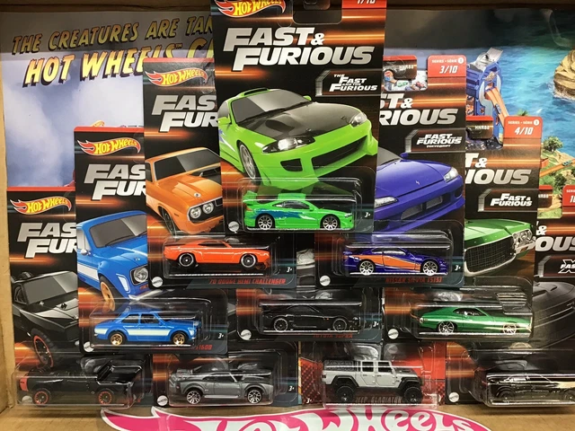 Fast And Furious Hot Wheels Set 1