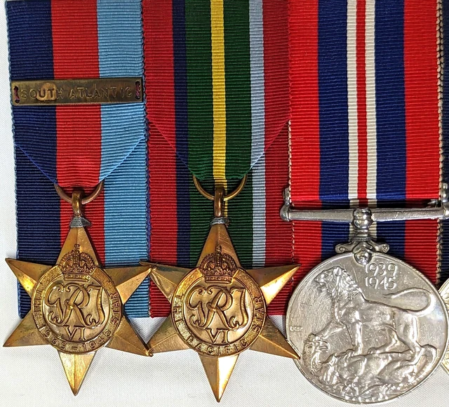 HMAS CANBERRA SUNK Battle of Salvo Island WW2 Australian Navy medals ...