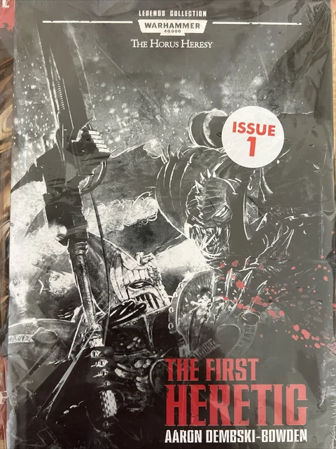 WARHAMMER 40K 40,000 Legends Collection Issue1 The First Heretic Black ...