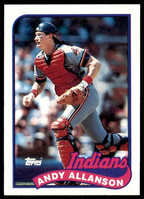 1989 TOPPS ANDY Allanson A cartes de baseball #283 EUR 2,08 - PicClick FR