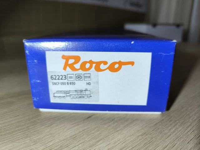 ROCO BOÎTE VIDE Pour Locomotive Vapeur 050 B 650 Ref 62223 ho train sncf EUR 15,00 - PicClick FR