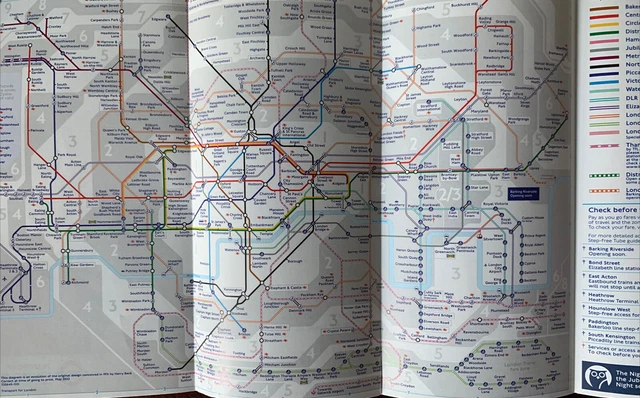 LONDON UNDERGROUND TUBE Map - NEW May 2022 TFL - 3 Pack Elizabeth Line ...