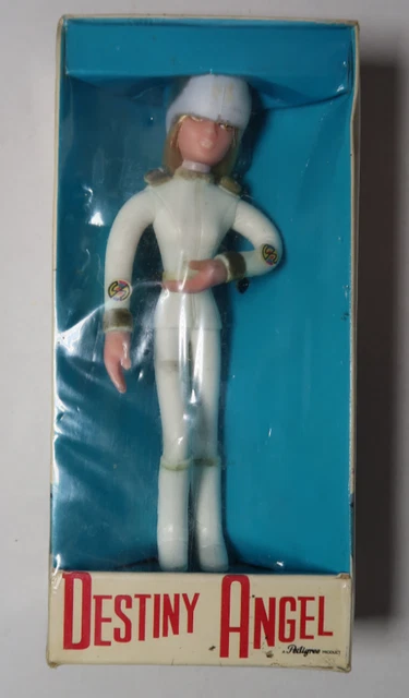 GERRY ANDERSON DESTINY Angel Vintage Bendable Captain Scarlet Figure By ...